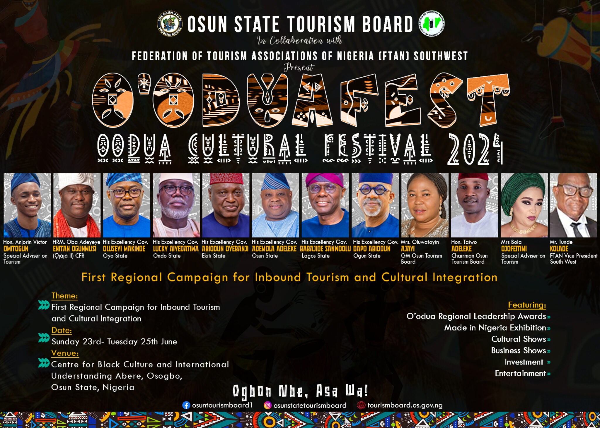 Home - Osun State Tourism Board